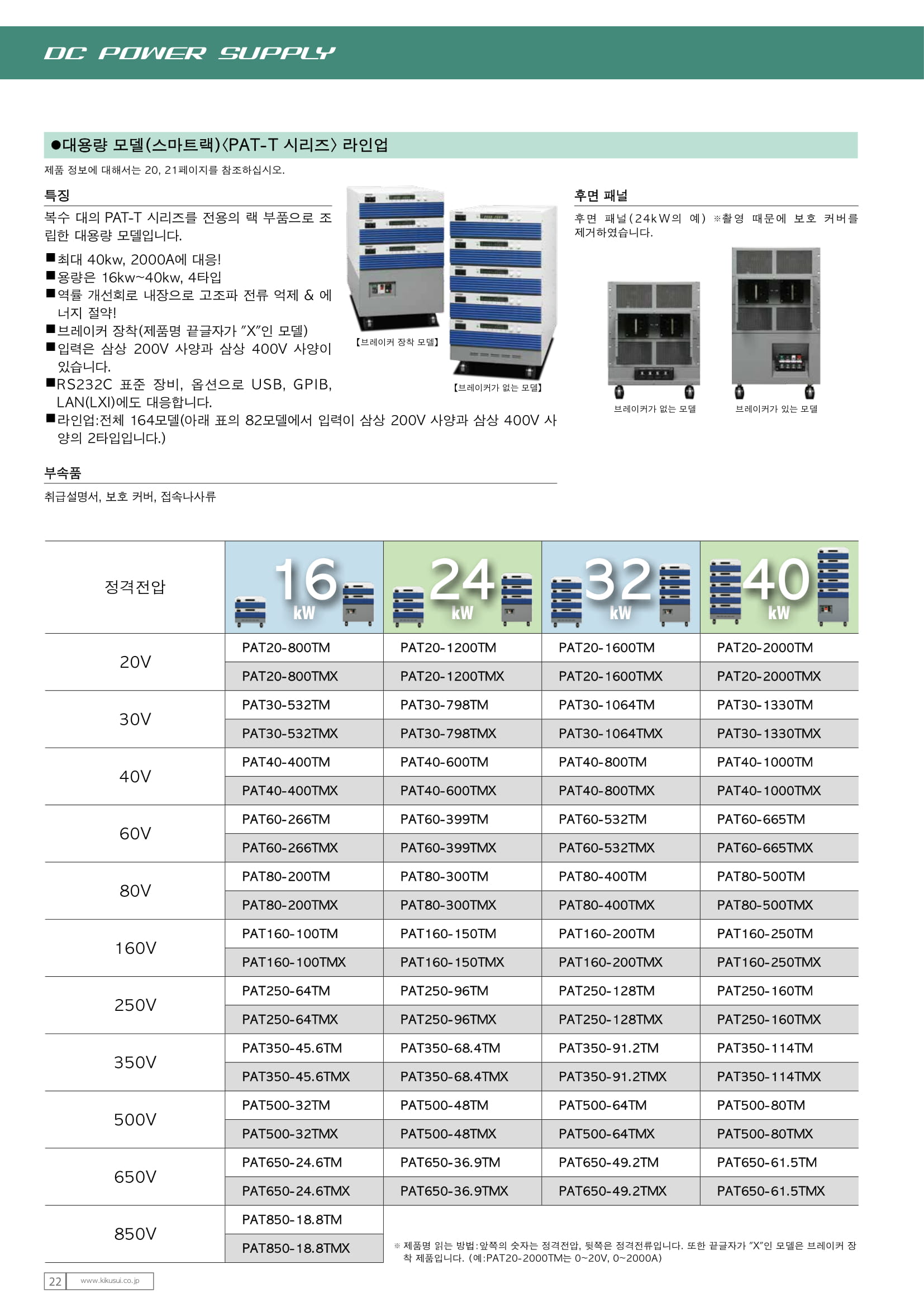 제품소개 - PAT40-200T